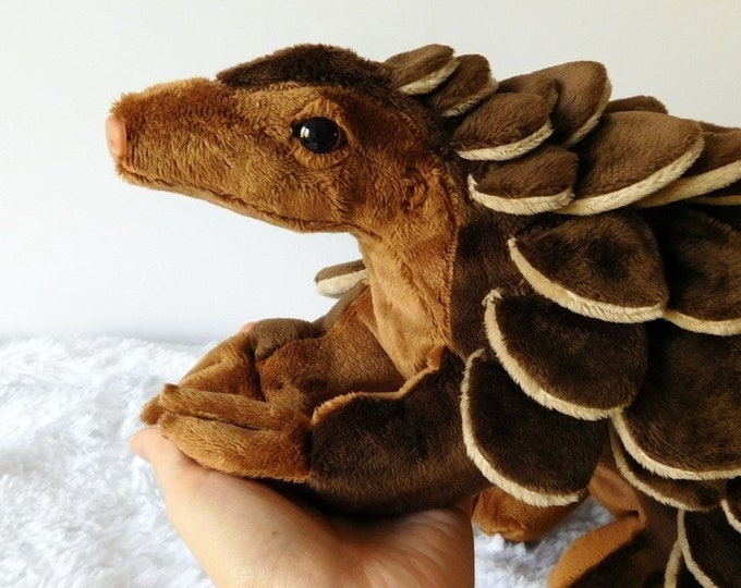 Pangolin Stuffed Animal - Etsy