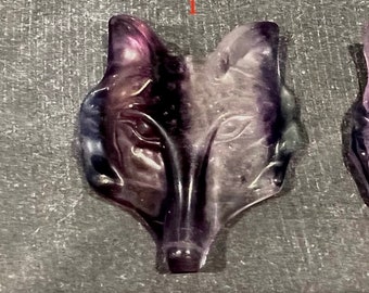 Carved Stone Fox | Etsy