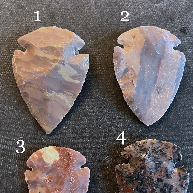 Stone Arrowheads - Etsy