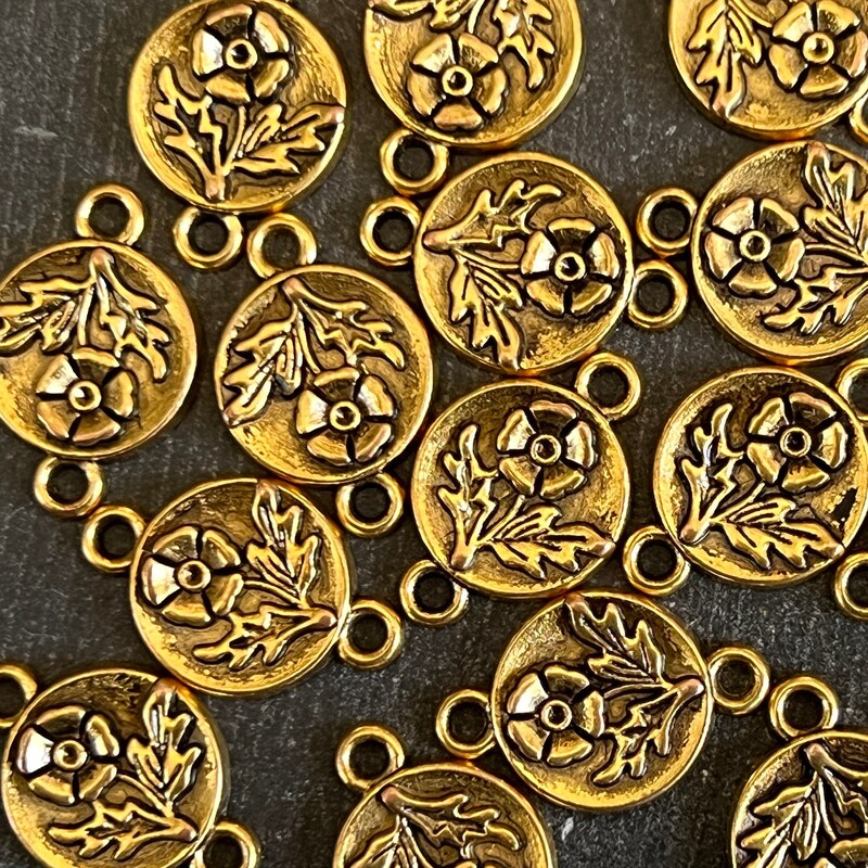 Gold Connectors - Etsy