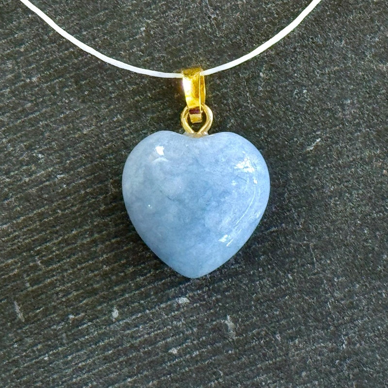Blue Stone Pendant - Etsy