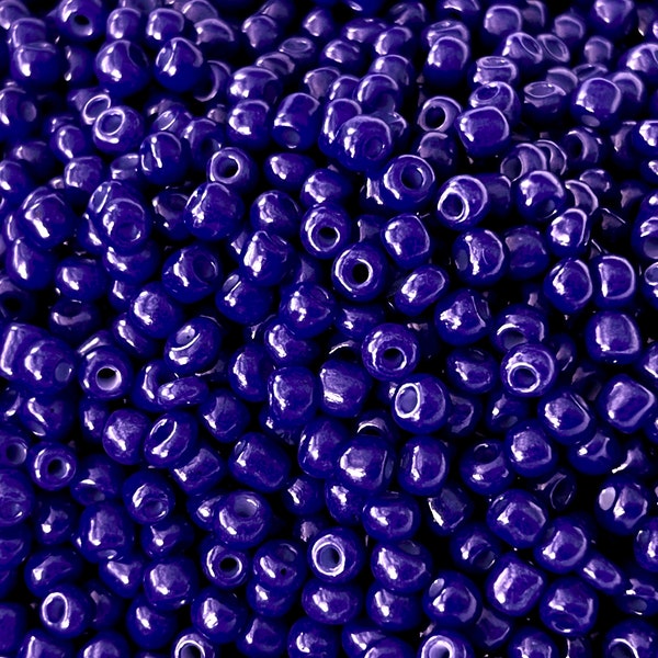 Blue Seed Beads - Etsy