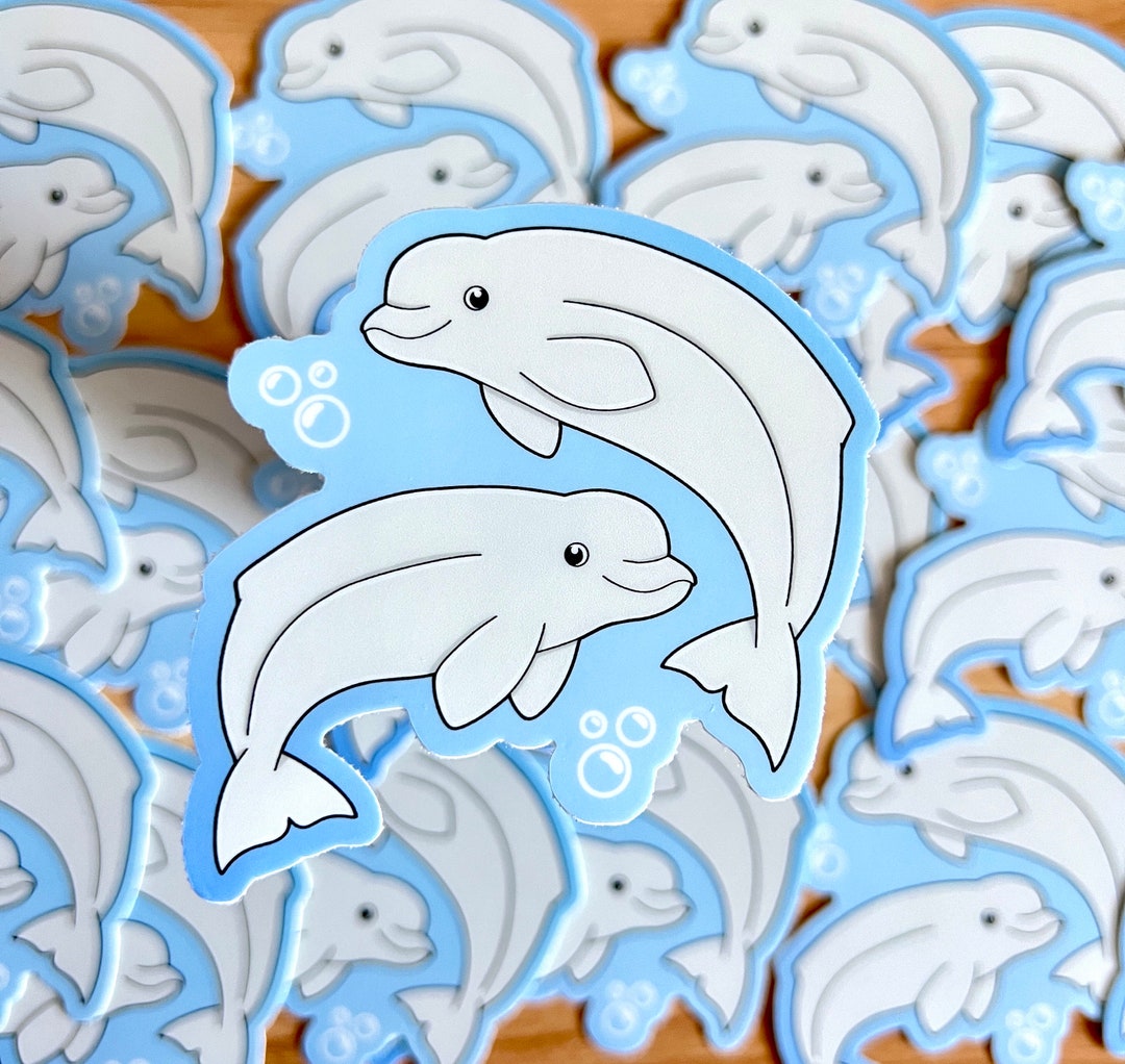 Belugas Vinyl Sticker - Etsy