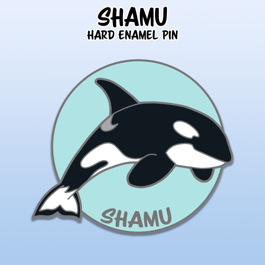 Shamu Hard Enamel Pin - Etsy