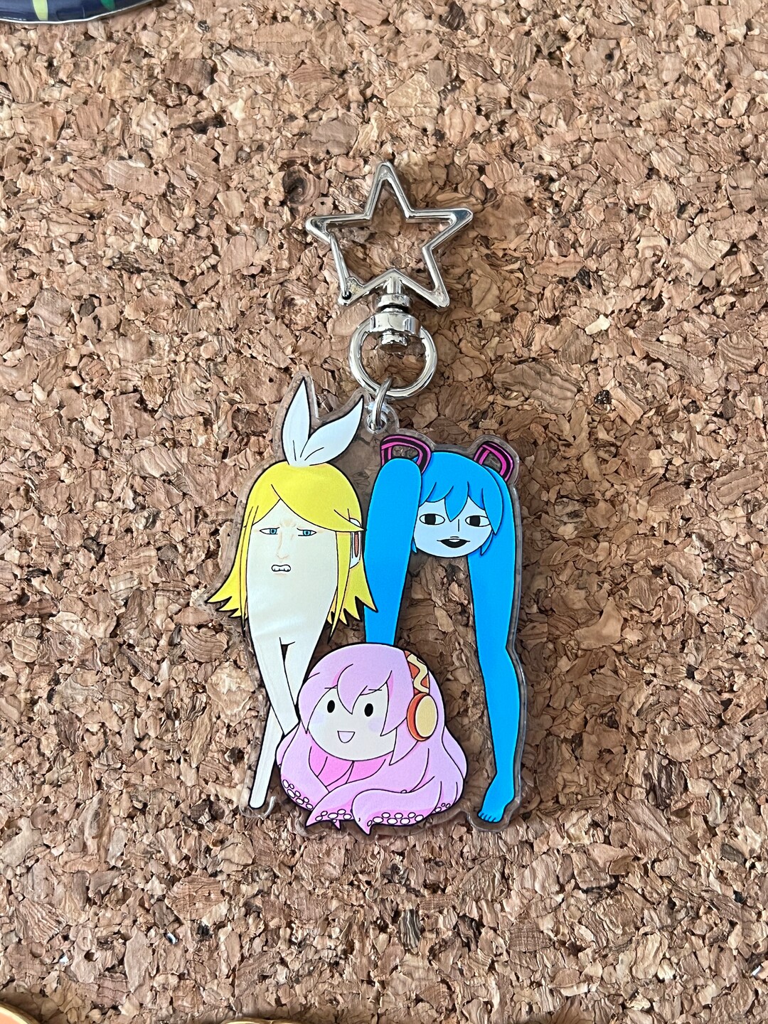 Cursed Vocaloids Acrylic Keychain - Etsy