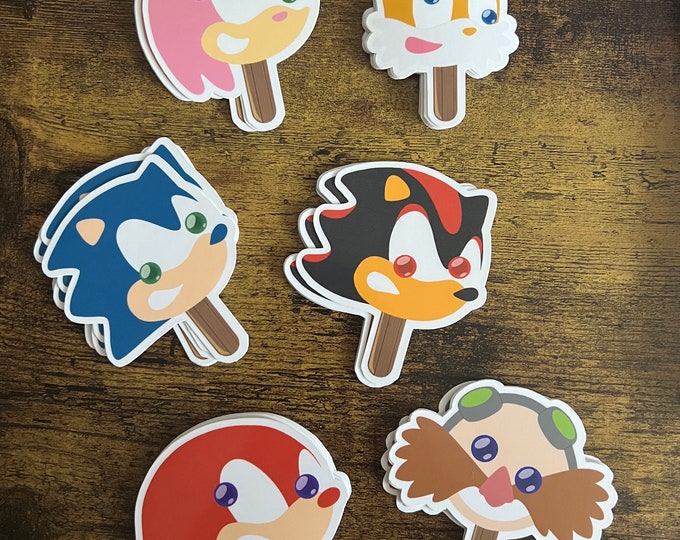 SONIC HEROES KNUCKLES Acrylic Keychain - Etsy