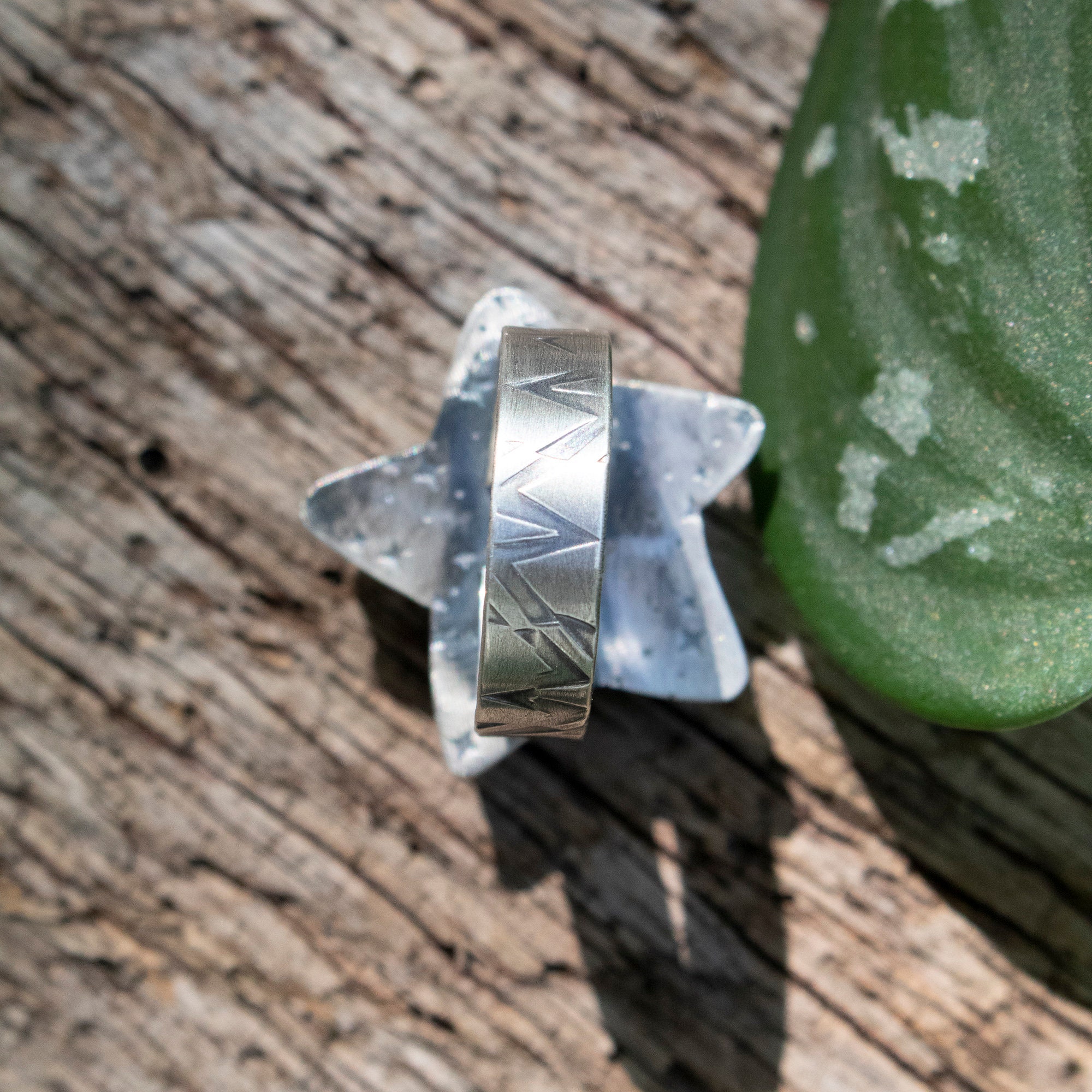 Mahagoni Obsidian Stern Ring Größe 7 7 1/4 - Etsy.de