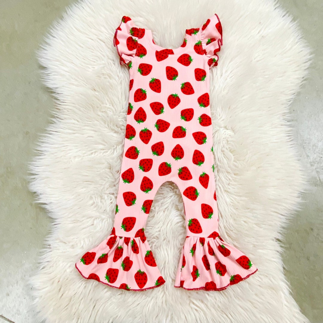 One Berry Girls Birthday Strawberry Themed Outfit, Berry First Belle ...