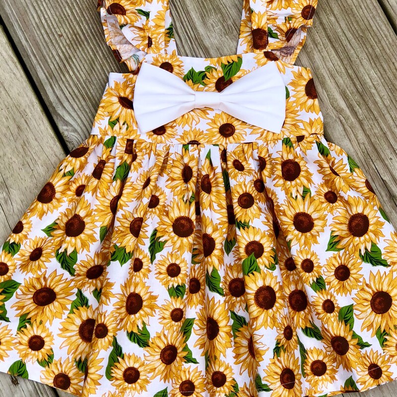 Sunflower Dress - Etsy