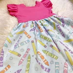 ABC First Day of School Dress / Preschool Girls Outfits / Kindergarten ...