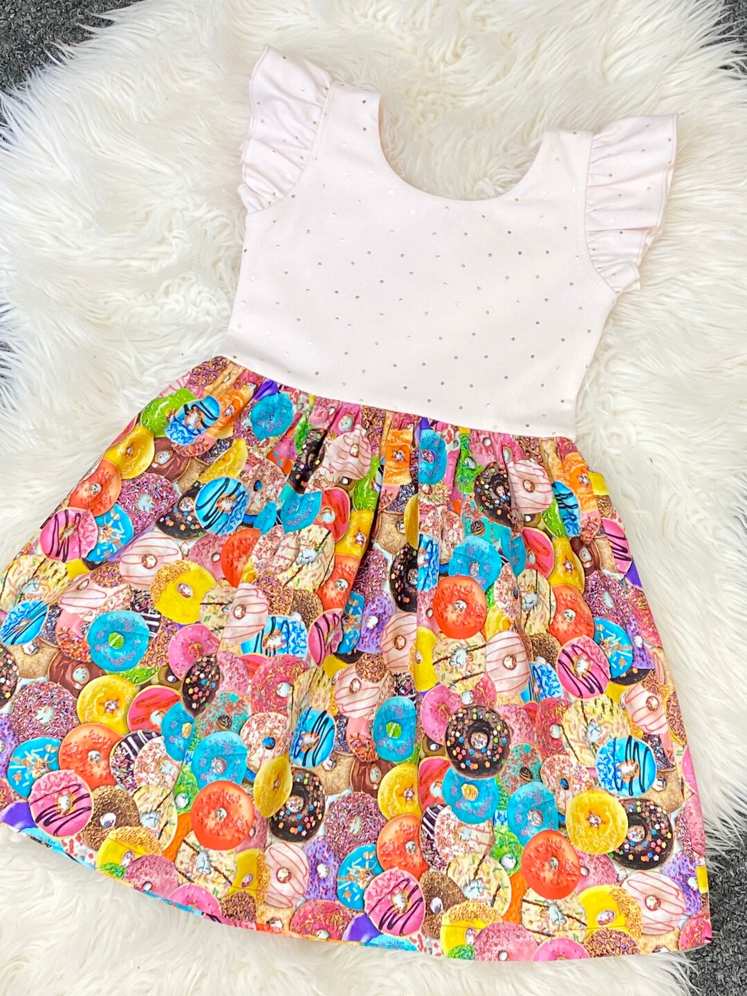 Donut Birthday Girl Outfits / Birthday Donuts Dresses / Donut Baby ...