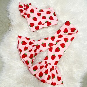 One BERRY Girls Birthday Strawberry Themed Outfit, Berry First Belle ...