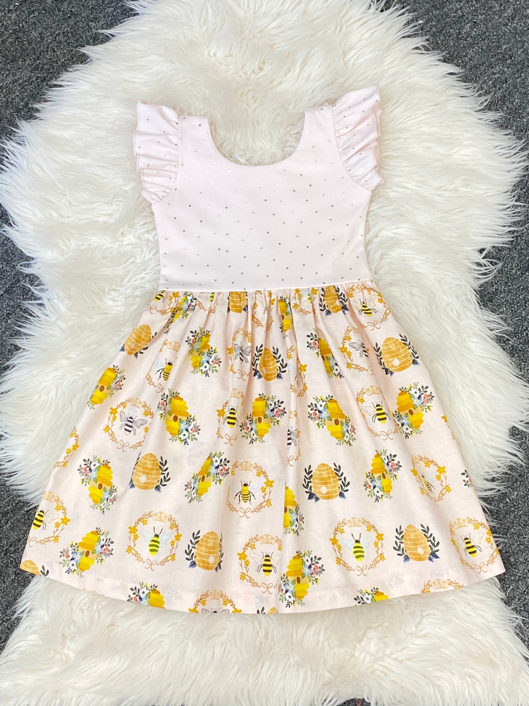 BEE One Beehive Birthday Outfits Toddler Bee Dresses Baby - Etsy