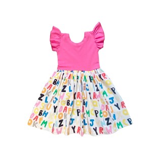 ABC First Day of School Dress / Preschool Girls Outfits / Kindergarten ...