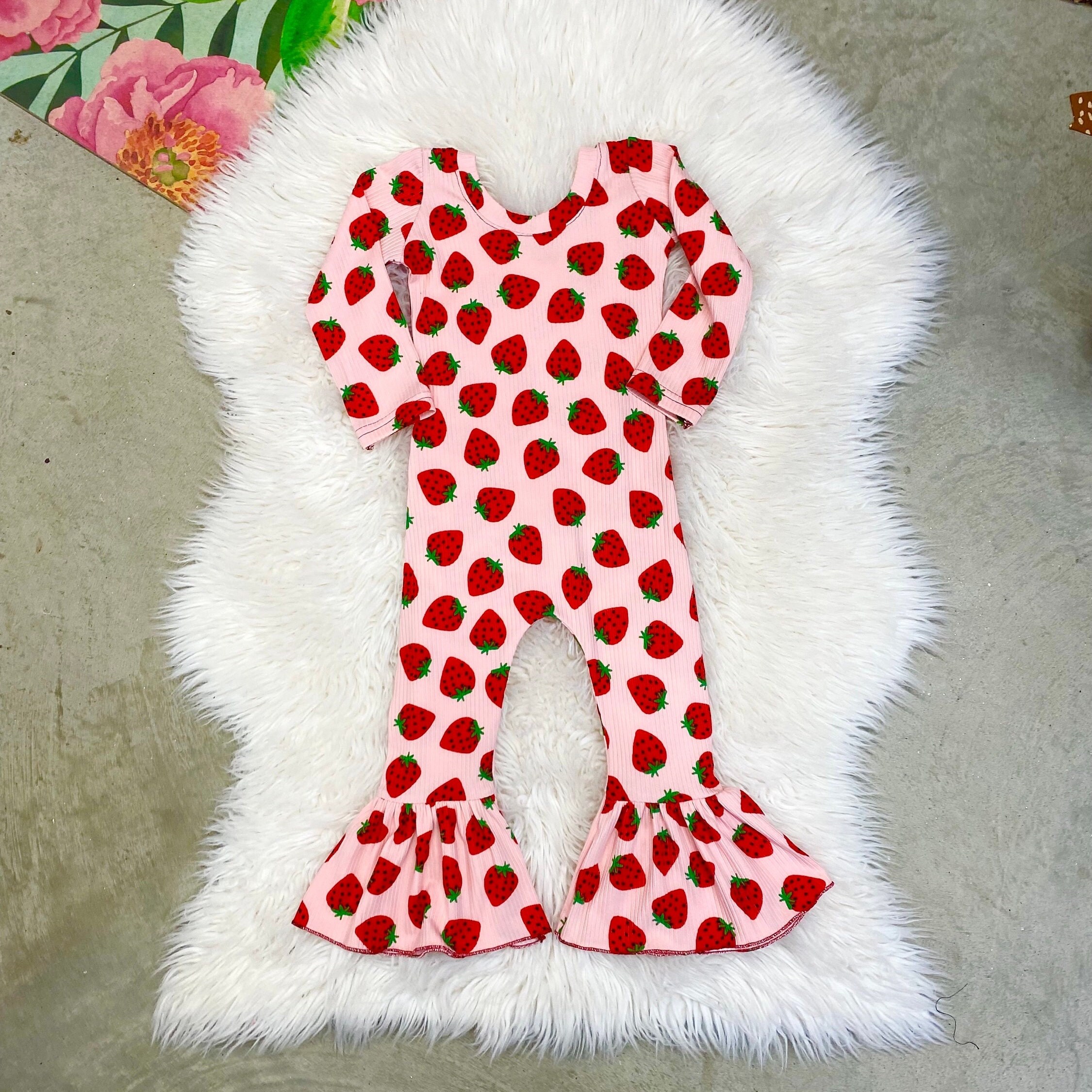 One Berry Girls Birthday Strawberry Themed Outfit, Berry First Belle ...