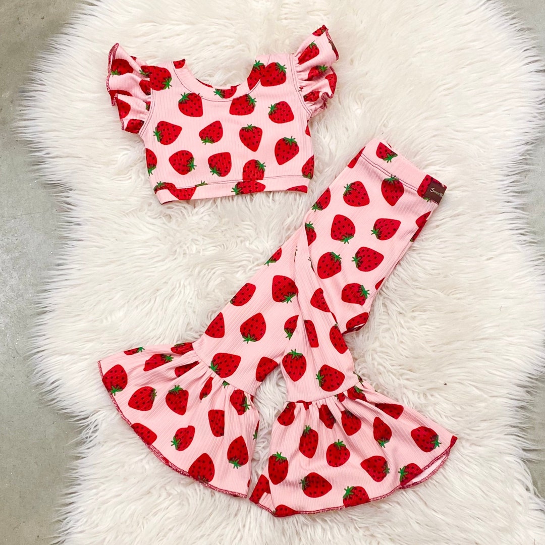 One Berry Girls Birthday Strawberry Themed Outfit, Berry First Belle ...