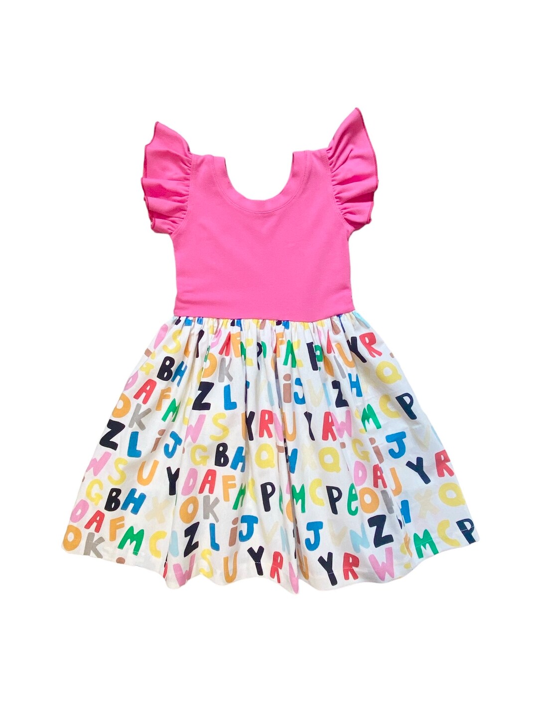ABC First Day of School Dress / Preschool Girls Outfits / Kindergarten ...