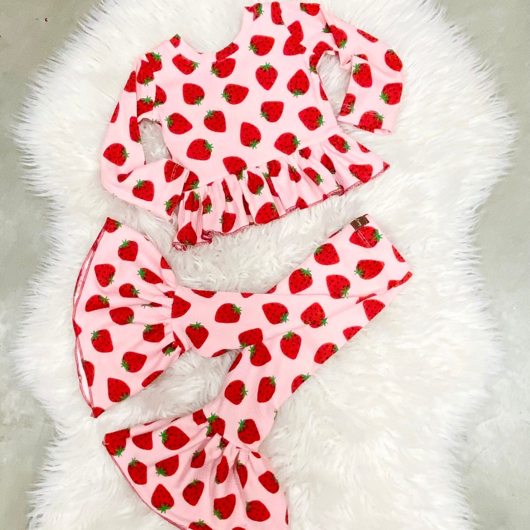 Berry Sweet One Top, Strawberry Birthday Outfits, One Berry Toddler ...