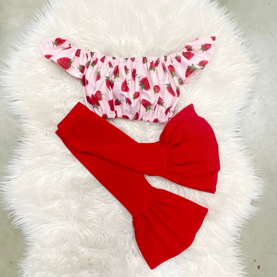 One Berry Girls Birthday Strawberry Themed Outfit, Berry First Belle ...