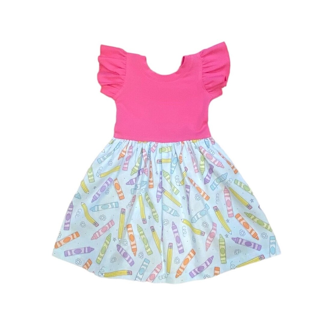 ABC First Day of School Dress / Preschool Girls Outfits / Kindergarten ...