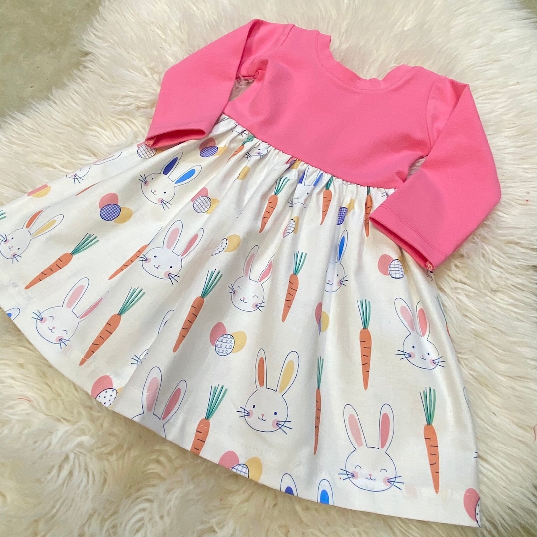 Easter Bunny Dress,girls Egg Hunting Outfit,newborn Easter Outfit ...
