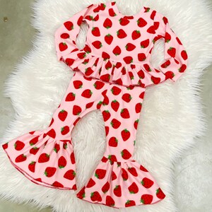 Berry Sweet One Top, Strawberry Birthday Outfits, One Berry Toddler ...