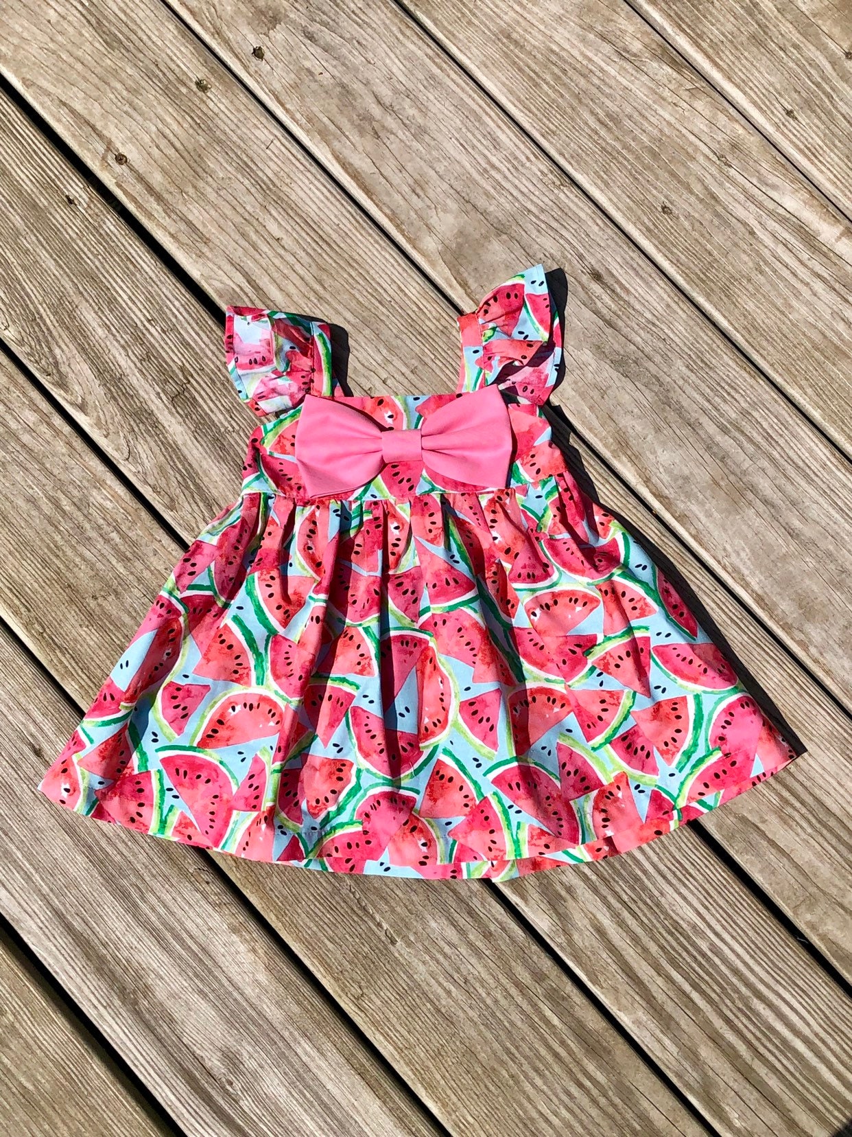 One in a Melon Outfits Red Watermelon Summer Dress Birthday - Etsy
