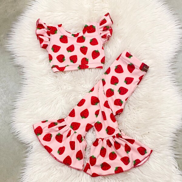 Strawberry Shortcake Crop Top - Etsy