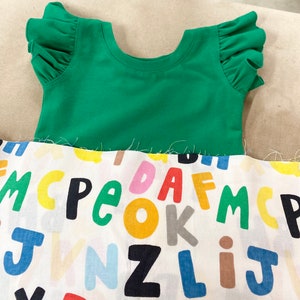 ABC First Day of School Dress / Preschool Girls Outfits / Kindergarten ...