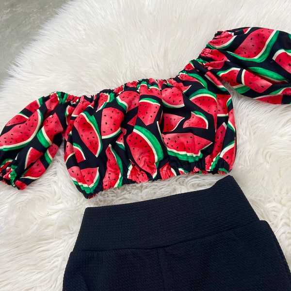 Watermelon Top - Etsy