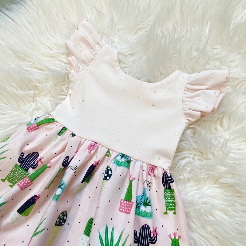 Cactus Dress Girl - Etsy