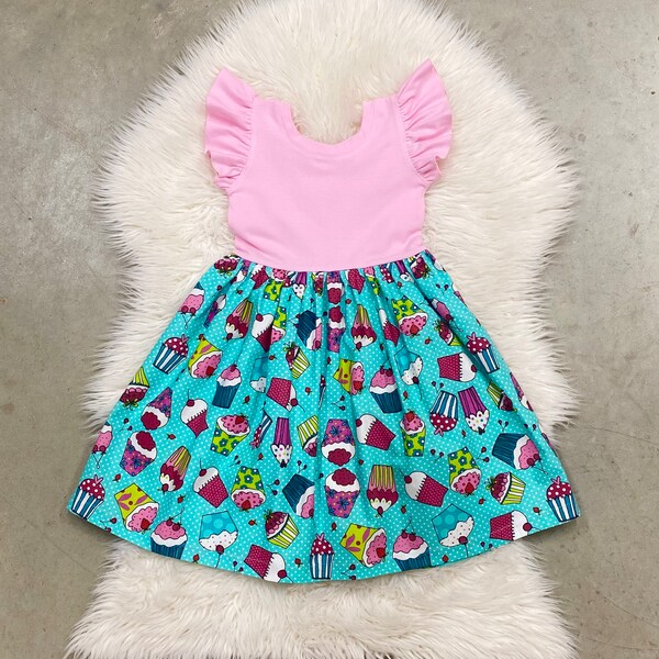 Girls Cupcake Dress - Etsy
