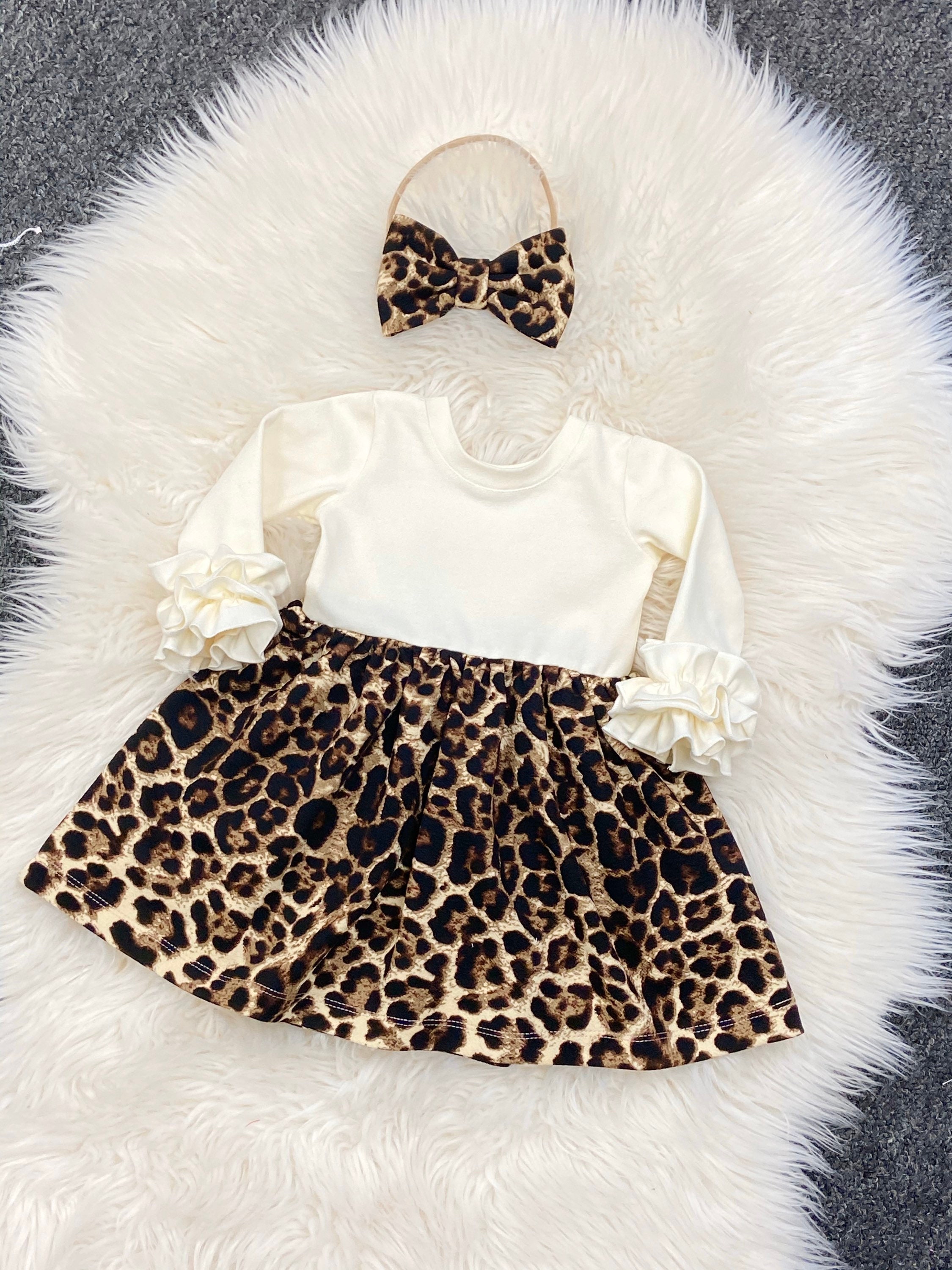 Cute Baby Girl Cheetah Clothes