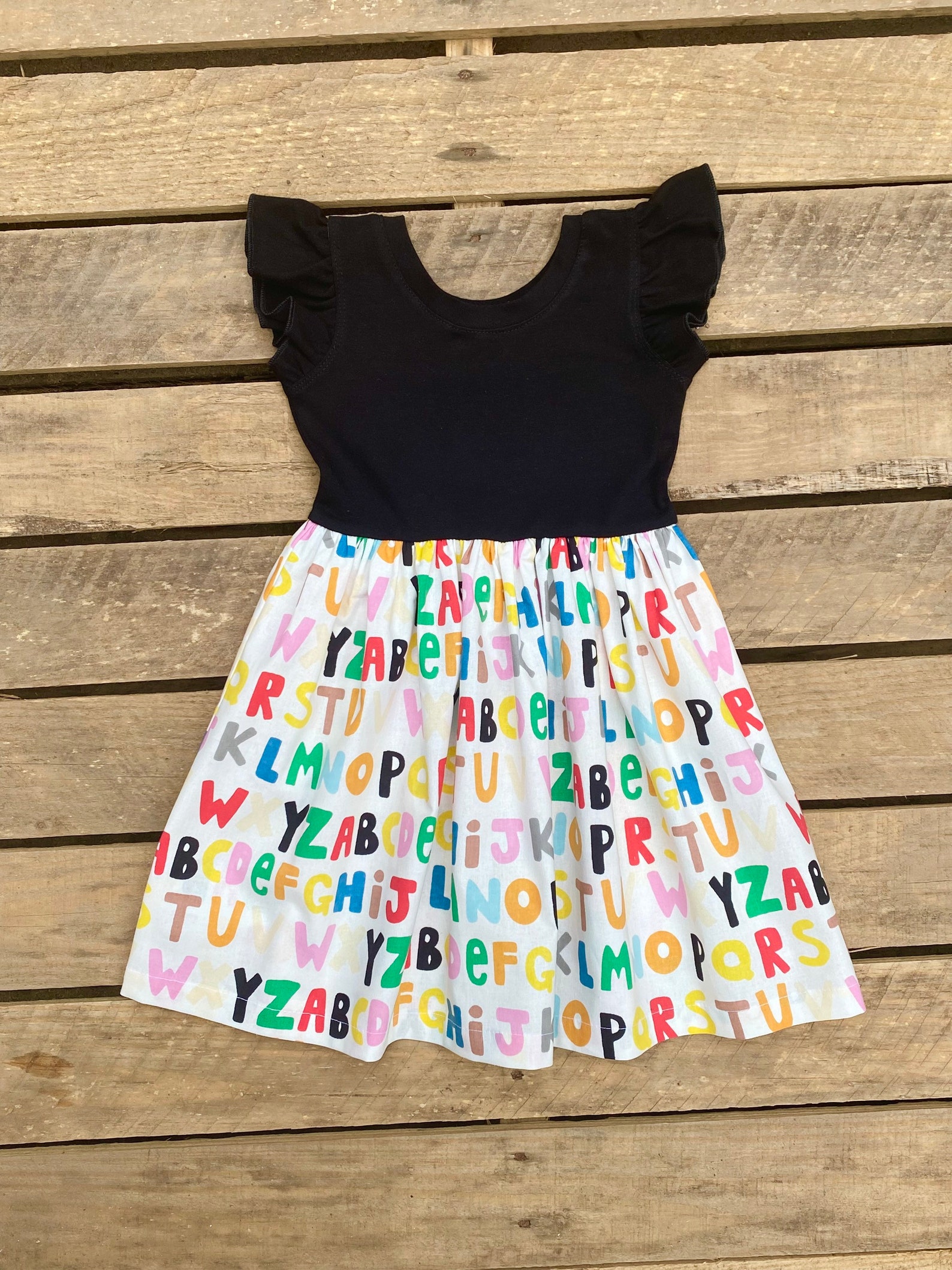 ABC First Day of School Dress / Preschool Girls Outfits / Kindergarten ...