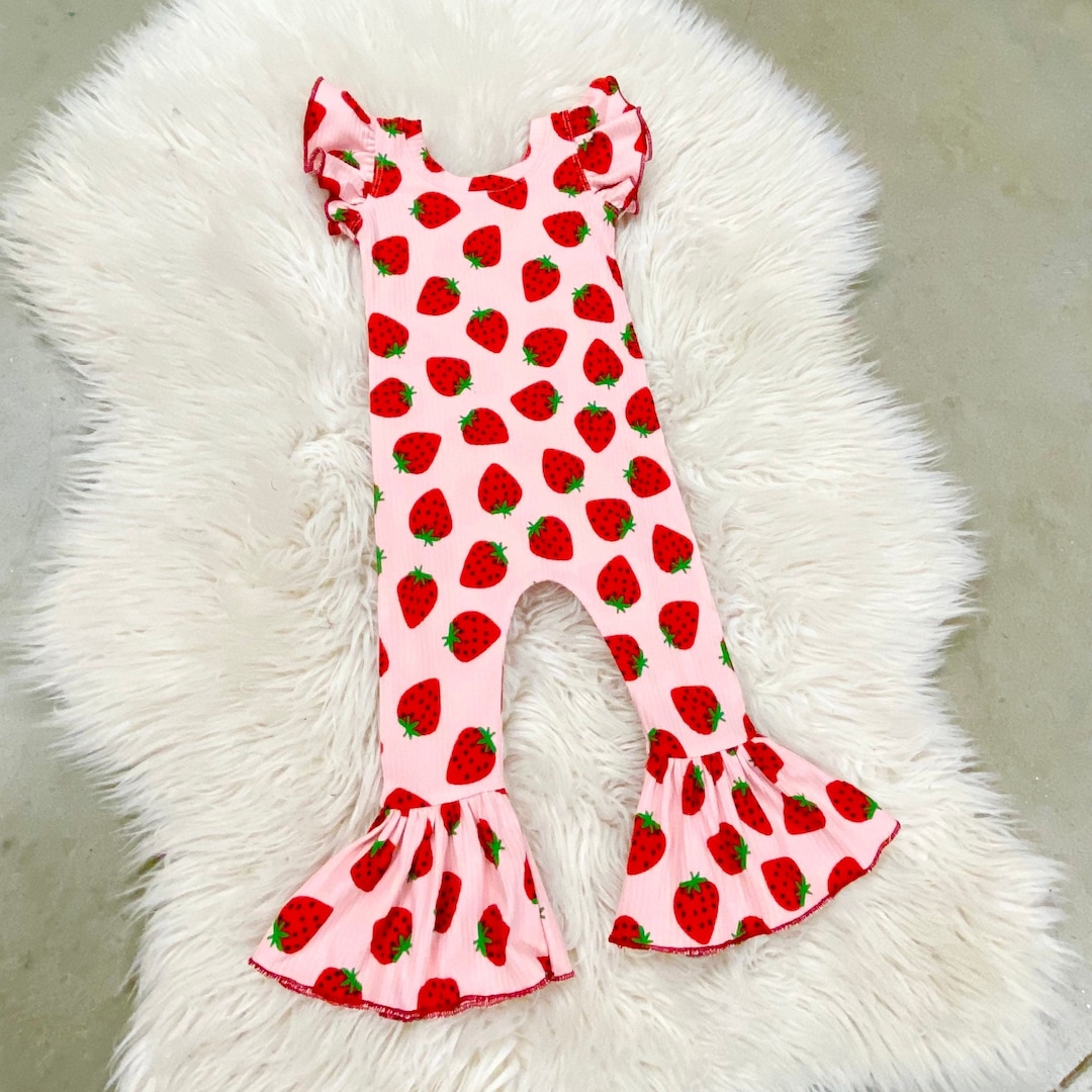 One Berry Girls Birthday Strawberry Themed Outfit, Berry First Belle ...