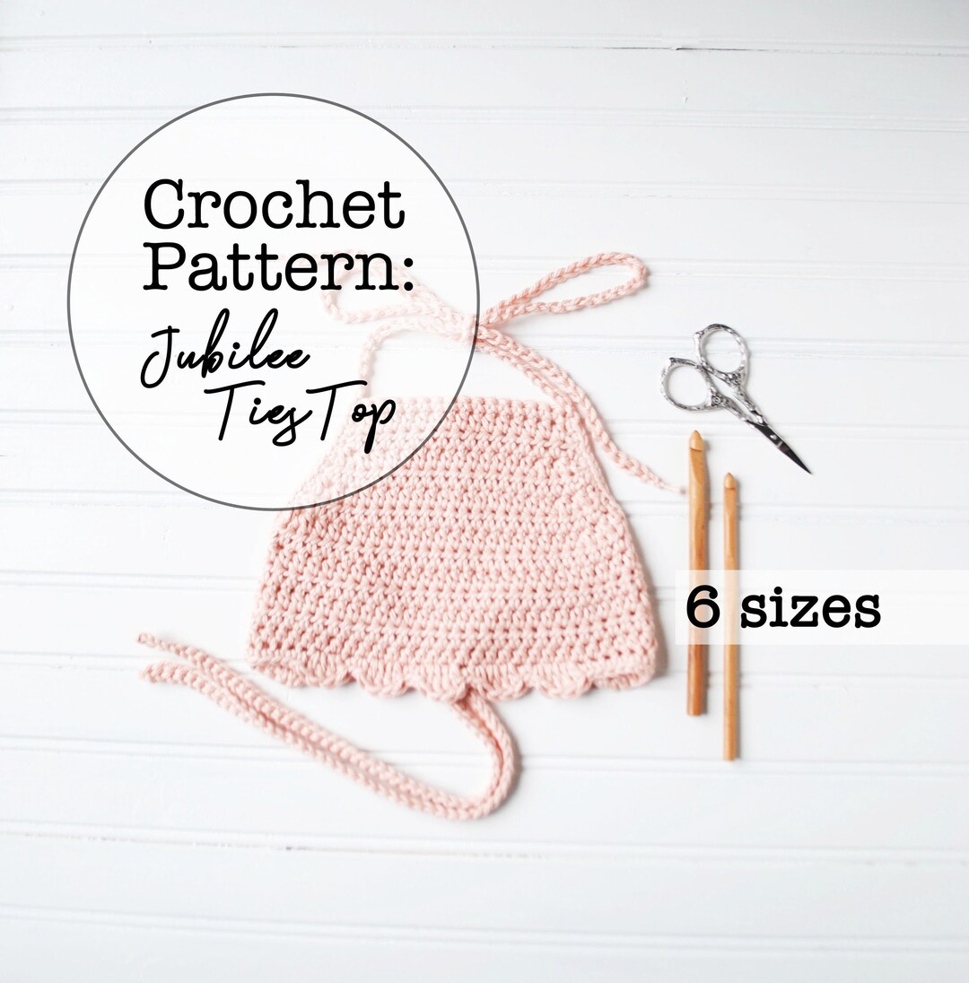 JUBILEE TOP PATTERN/ Crochet Crop Top Pattern, Crochet Pattern, Crochet ...