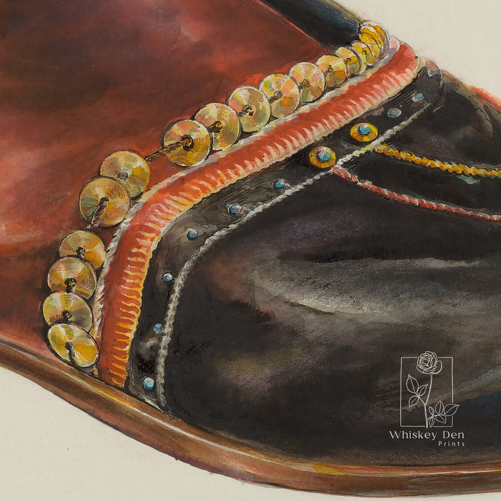 PRINTABLE. Native American. Shoe Footwear Vintage Artwork. - Etsy