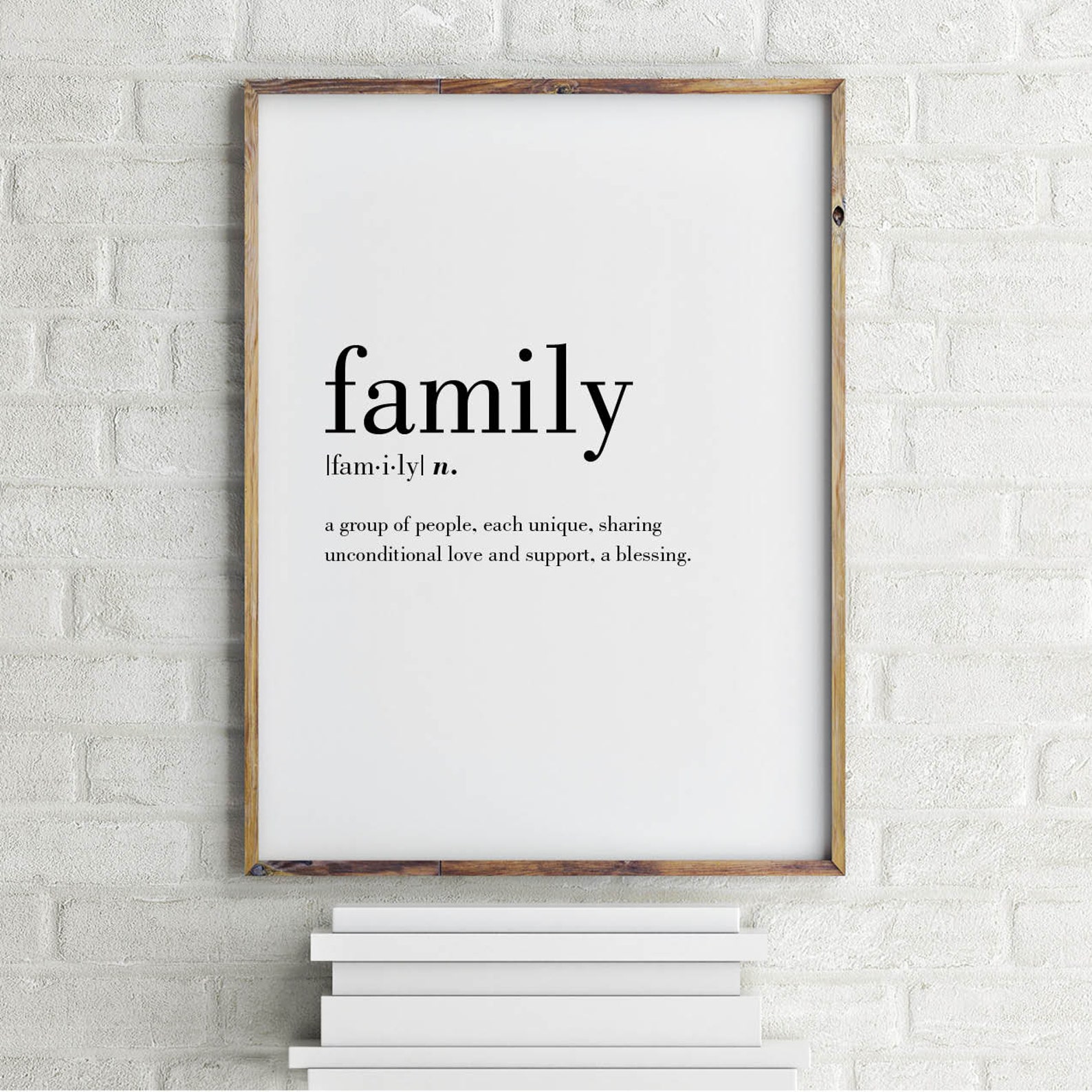 Family Definition Print Wall Art Print Wall Decor - Etsy