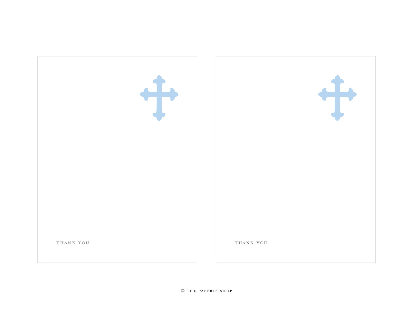 Cross Thank You Card Printable INSTANT DOWNLOAD Thank You - Etsy Hong Kong