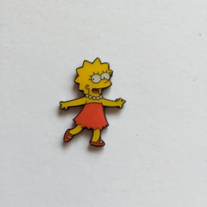 Simpsons Enamel Pin Lisa - Etsy Australia