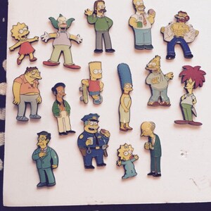 Simpsons Enamel Pin Marge - Etsy Canada