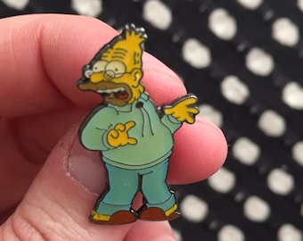 The Simpsons Enamel Pin Barney - Etsy