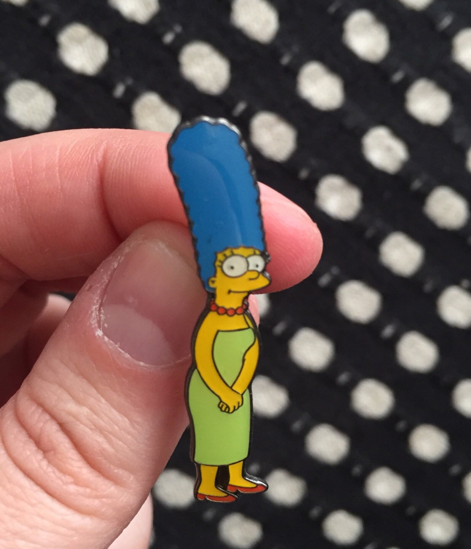 Simpsons Enamel Pin Marge - Etsy Canada