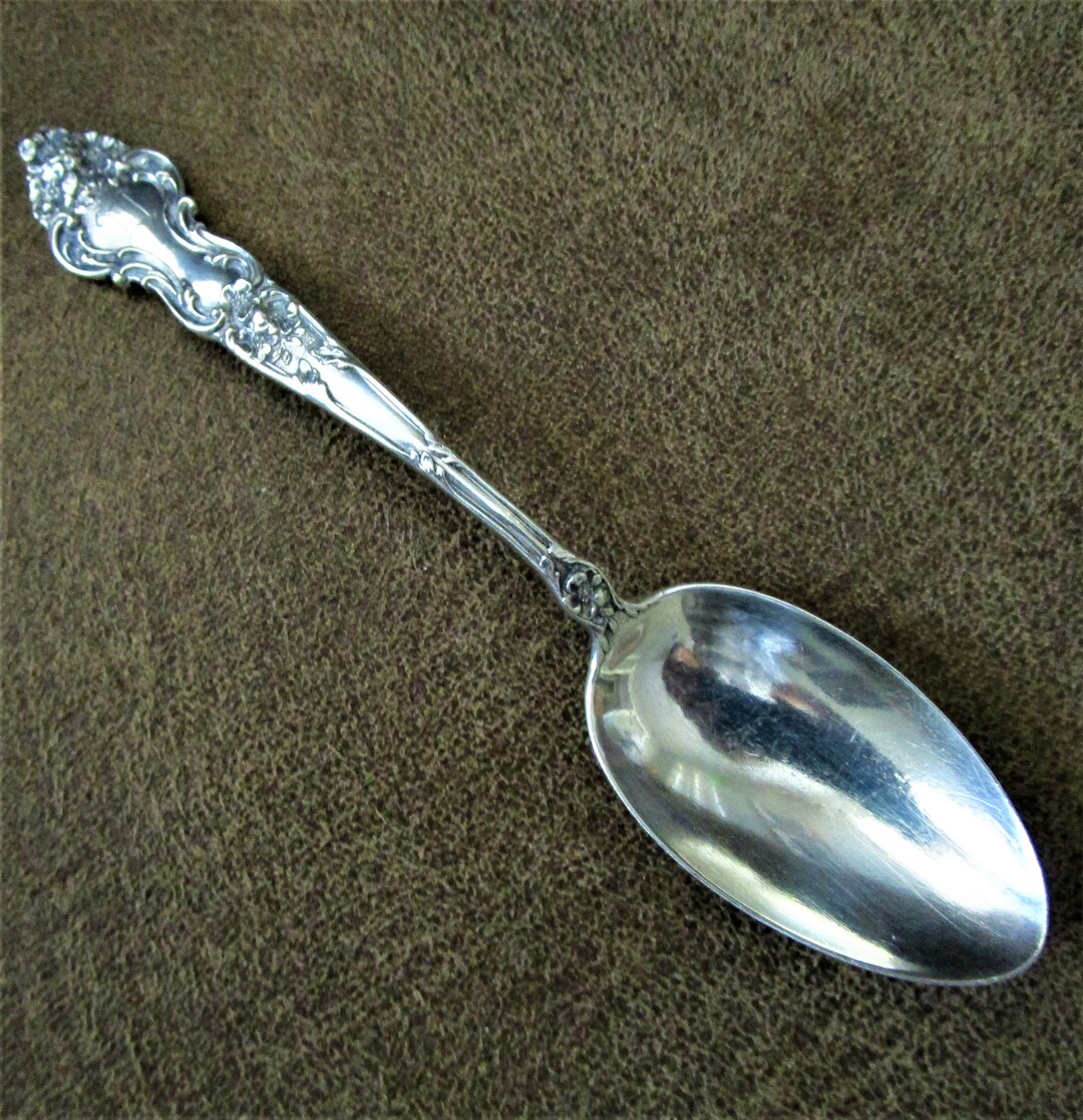 Antique Sterling Silver Mechanics Silver Co Teaspoon Circa - Etsy