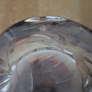 Marquis by Waterford Crystal Bud Vase Coventry Leaf Pattern Circa 1980s ...