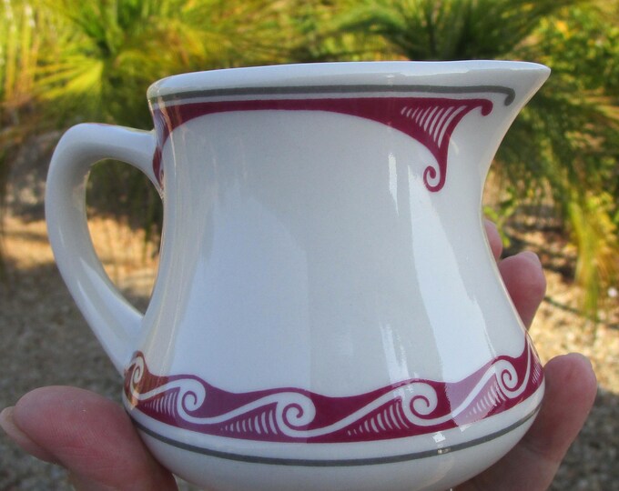 Vintage Railroad Dining Car Creamer Ancient Mimbrero Indian Pattern ...