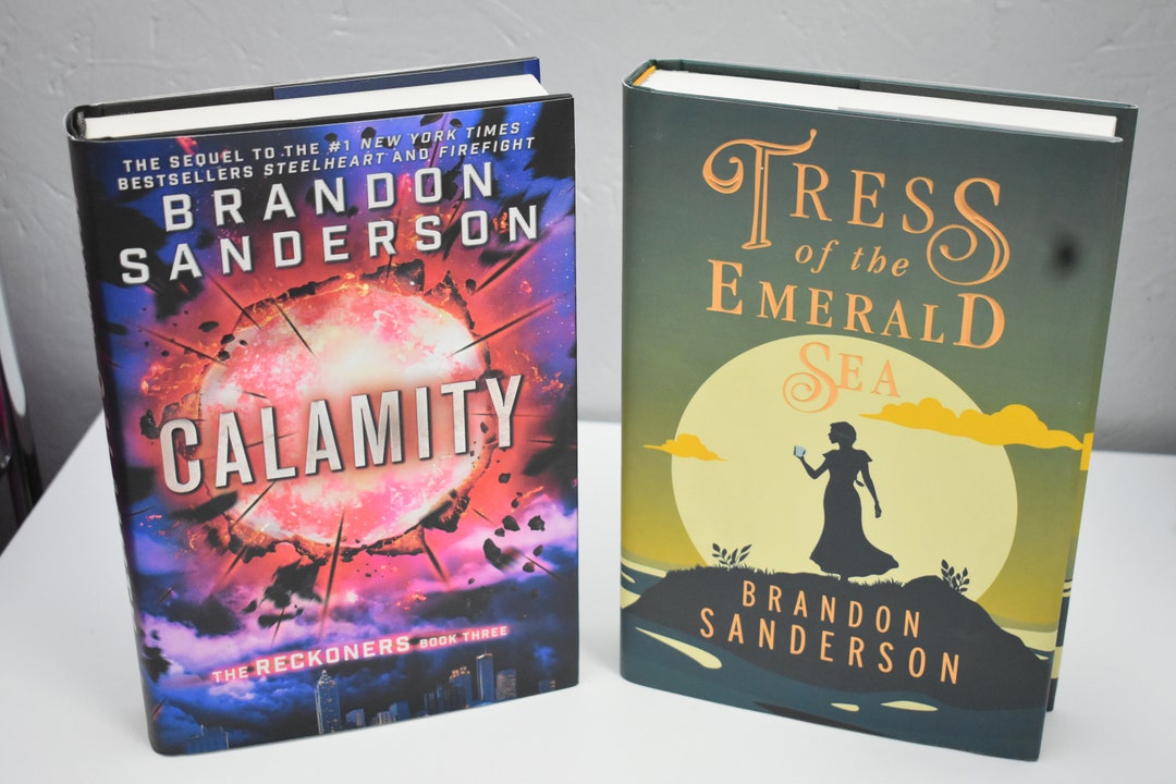PICK ONE! Brandon Sanderson Fantasy Fiction Books Reckoners, Tress - Etsy