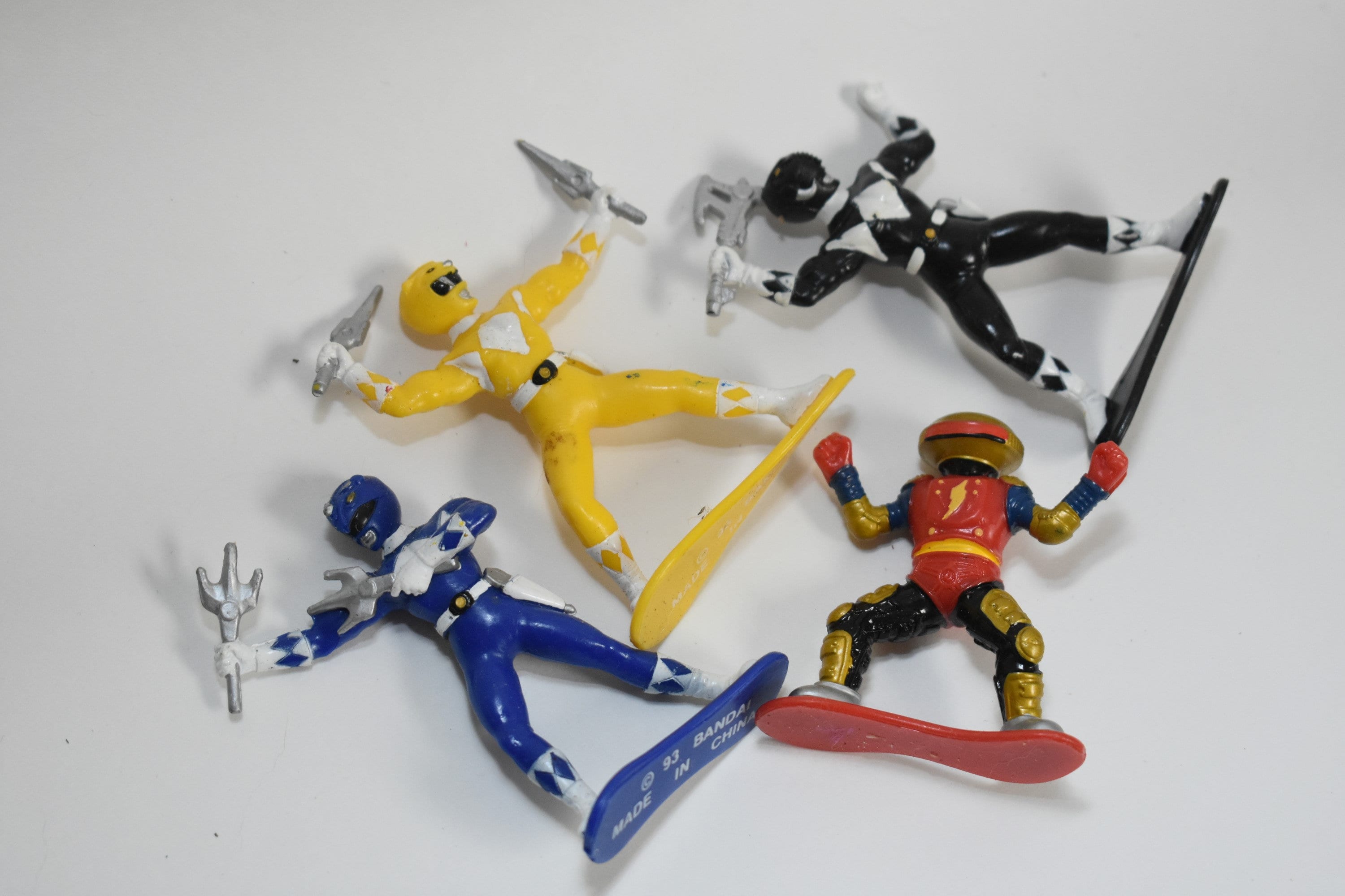 MMPR Mighty Morphin Power Rangers Finster, Alpha 5 and Ranger 3 Inch ...