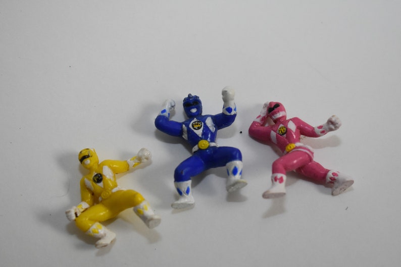 MMPR Mighty Morphin Power Rangers Finster, Alpha 5 and Ranger 3 Inch ...