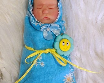 Polymer Clay Bundle Baby Hand Sculpted OOAK Miniature, Summer - Etsy